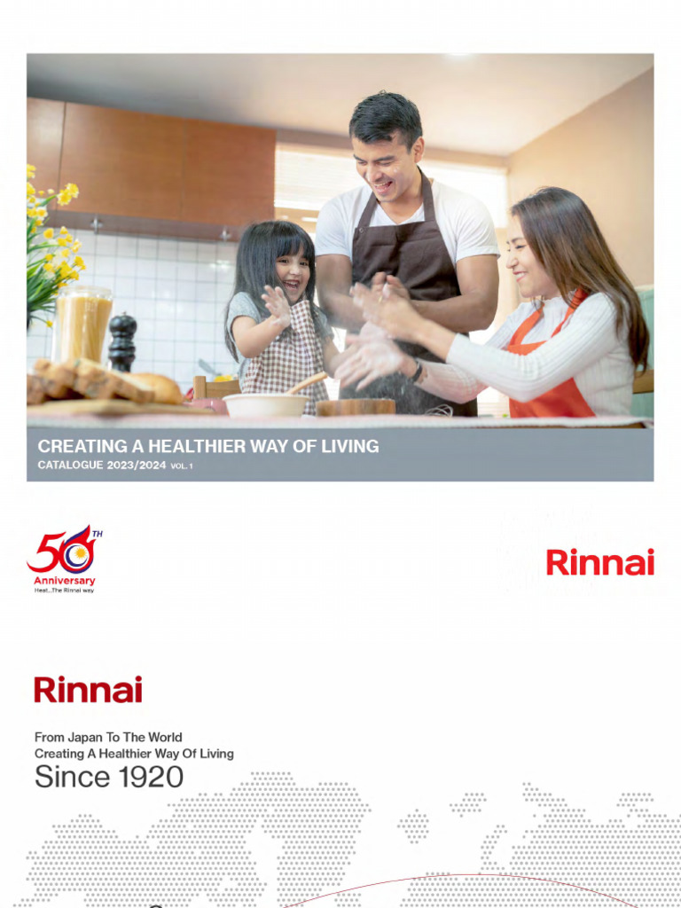 Rinnai 2024 Catalogue | PDF