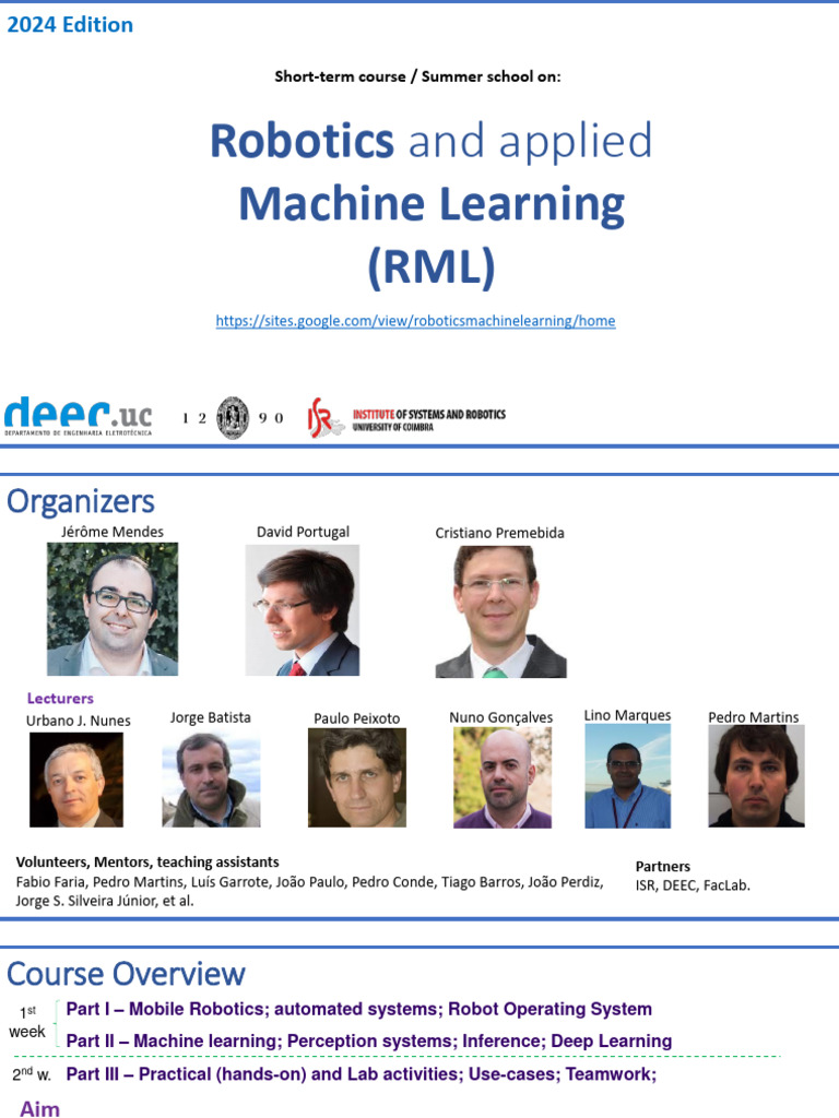 Module0 Welcome July2024 | PDF | Machine Learning | Pattern Recognition