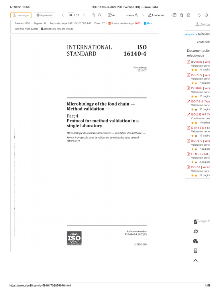 Iso 16140-4-2020 | PDF | Formatos de archivo de computadora | Software