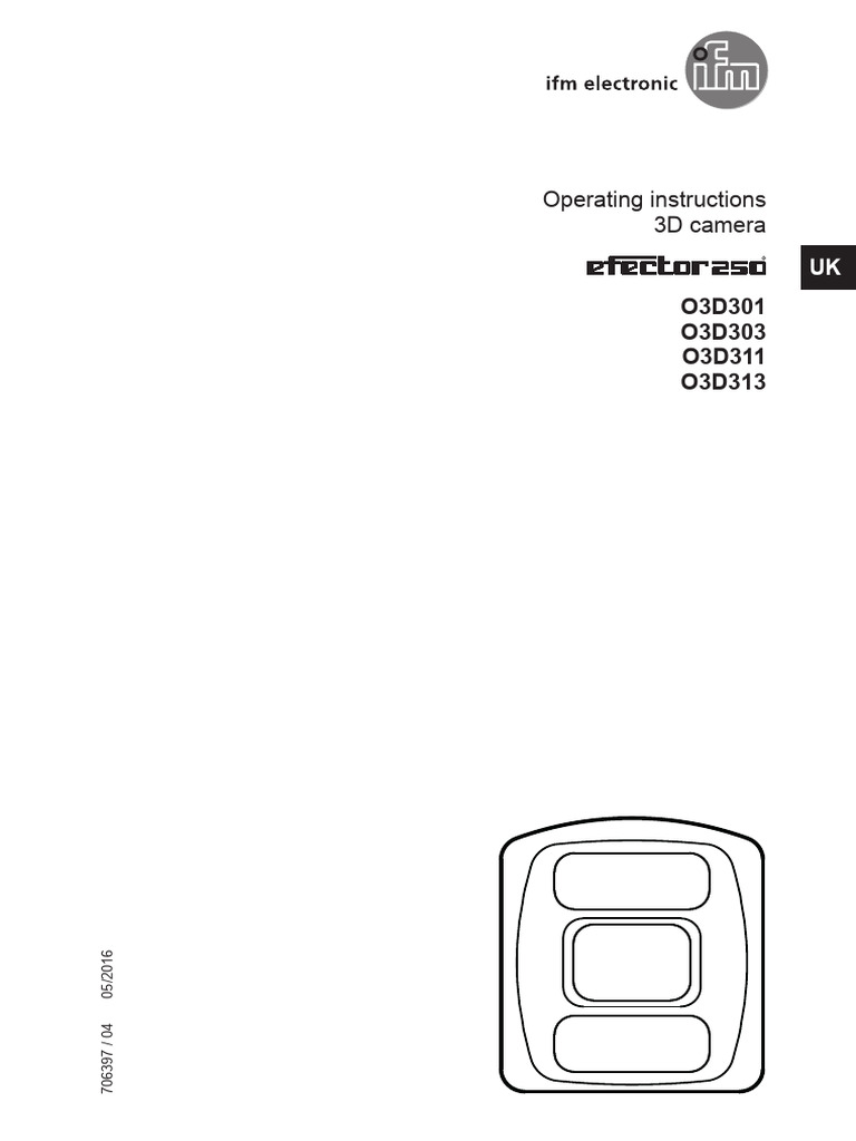 O3D300 Camera Operating instructions-EN | PDF | Camera | Microsoft Windows
