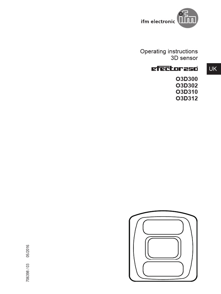O3D300 Sensor Operating instructions-EN | PDF | Microsoft Windows ...
