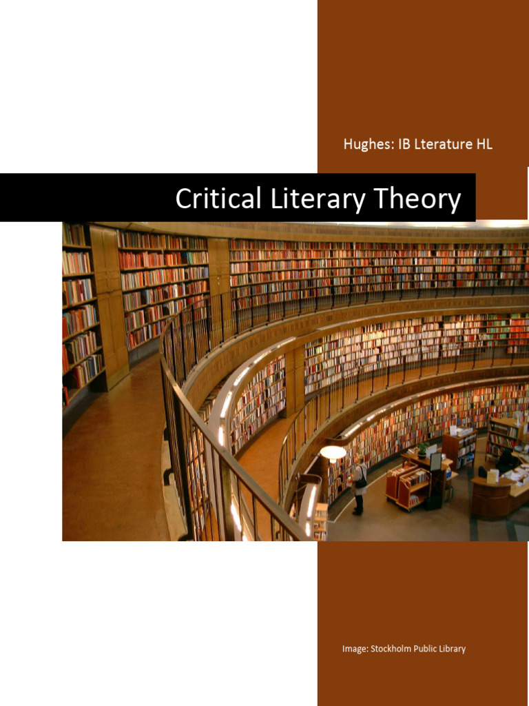Booklet Critical Literary Theory | PDF | Id | Archetype