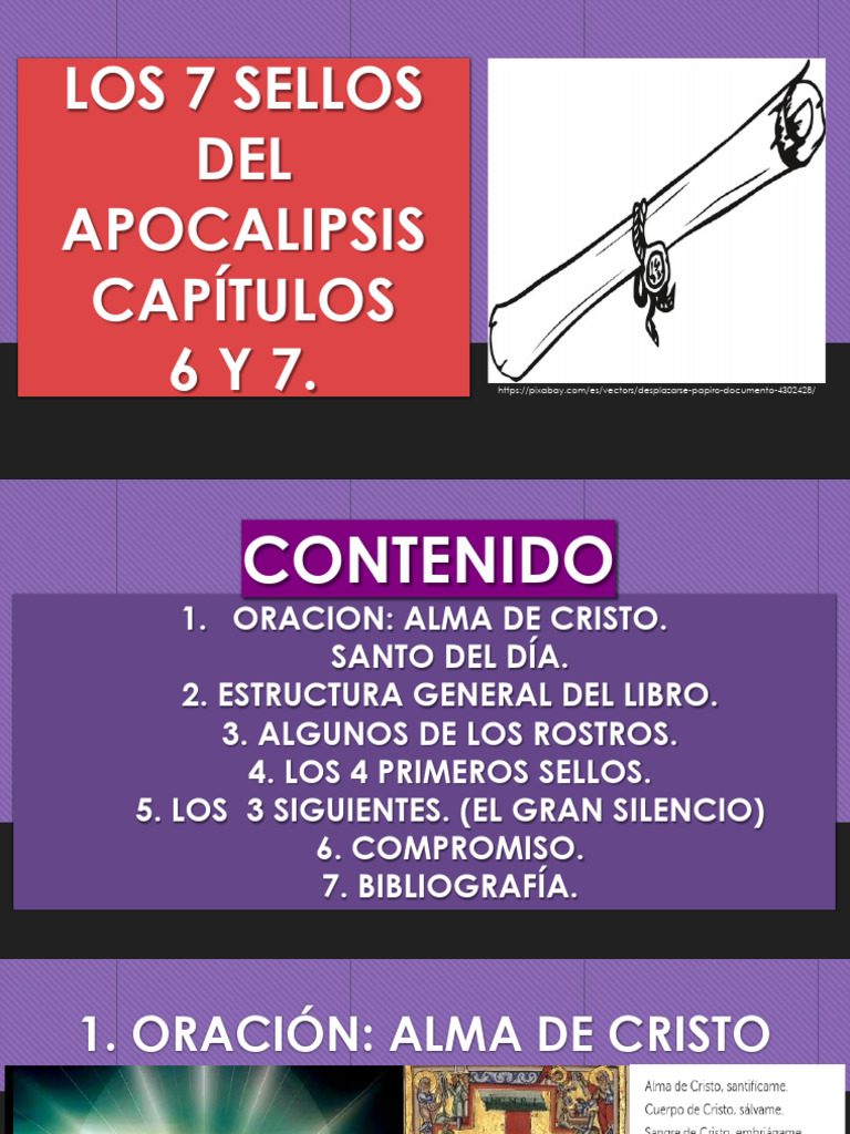 Los 7 Sellos Del Apocalipsis 6 y | PDF | María, madre de Jesús | Libro de revelación