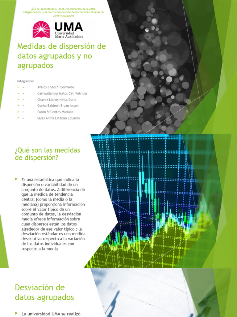 Medidas de Dispercion | PDF | Análisis | Estadísticas