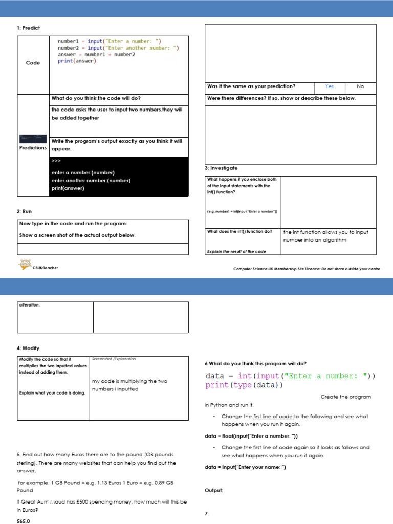Alex Jasinski 8 - 02 Datatypes Excer 30.04.24 | PDF | Computer Program | Programming