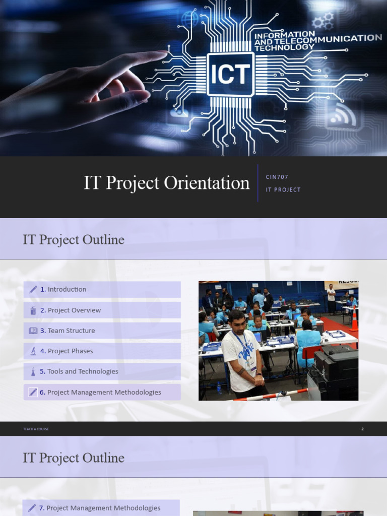 IT Project Orientation | Download Free PDF | Software Development Process | Agile Software ...