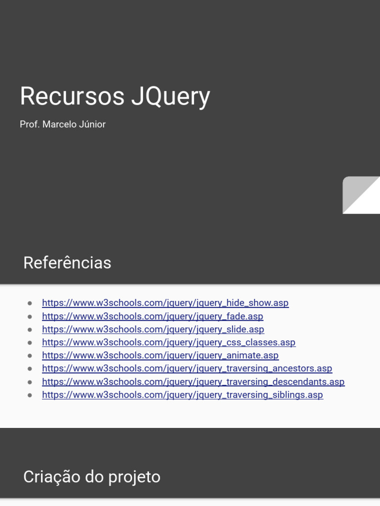 1.06.recursos Jquery | PDF | J Query | Hipertexto