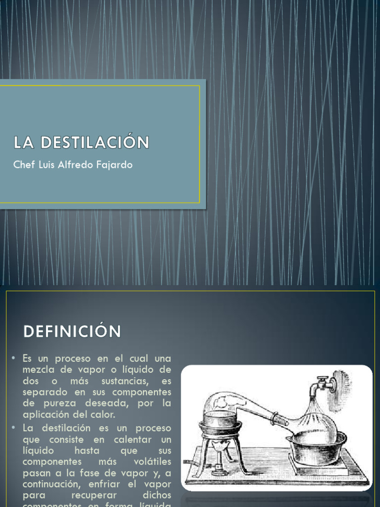 La Destilación | PDF | Ron | Destilación