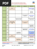Portal D'assignatures I Horaris ETSEIB | PDF