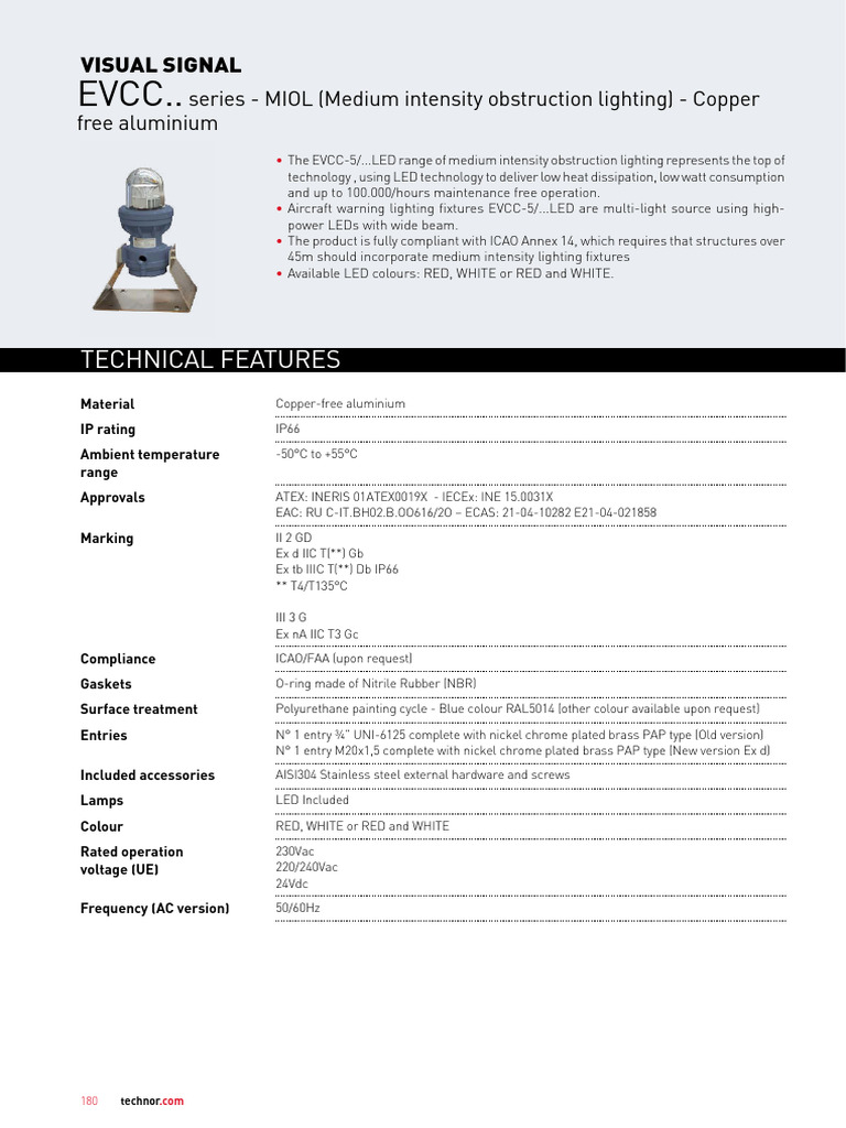 Technor Evcc en | PDF | Power Supply | Light Emitting Diode