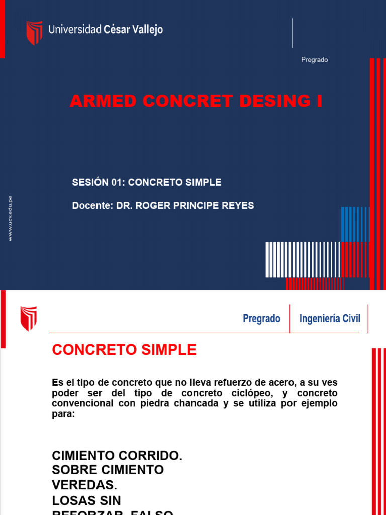 Concreto Simple | PDF | Fundación (Ingeniería) | Concreto reforzado