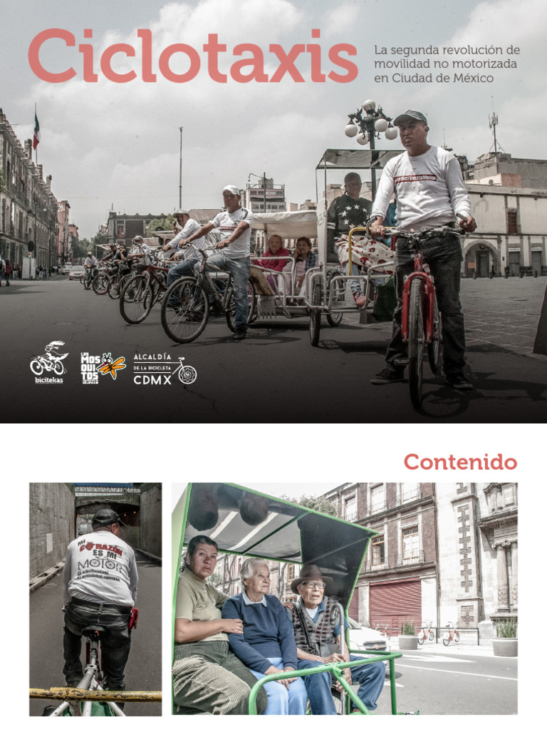 Ciclotaxis: Revolución de movilidad en CDMX | PDF | Transporte | México