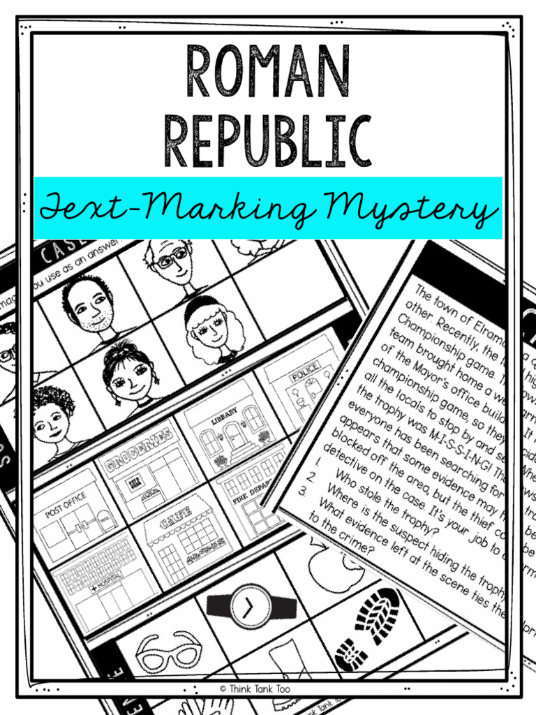 Roman Republic Text-Marking Mystery | PDF | Roman Republic | Tribune