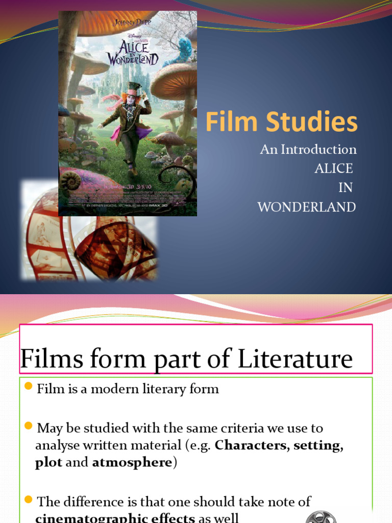 Analyzing Alice in Wonderland Film | PDF | Mystery, Thriller & Crime ...