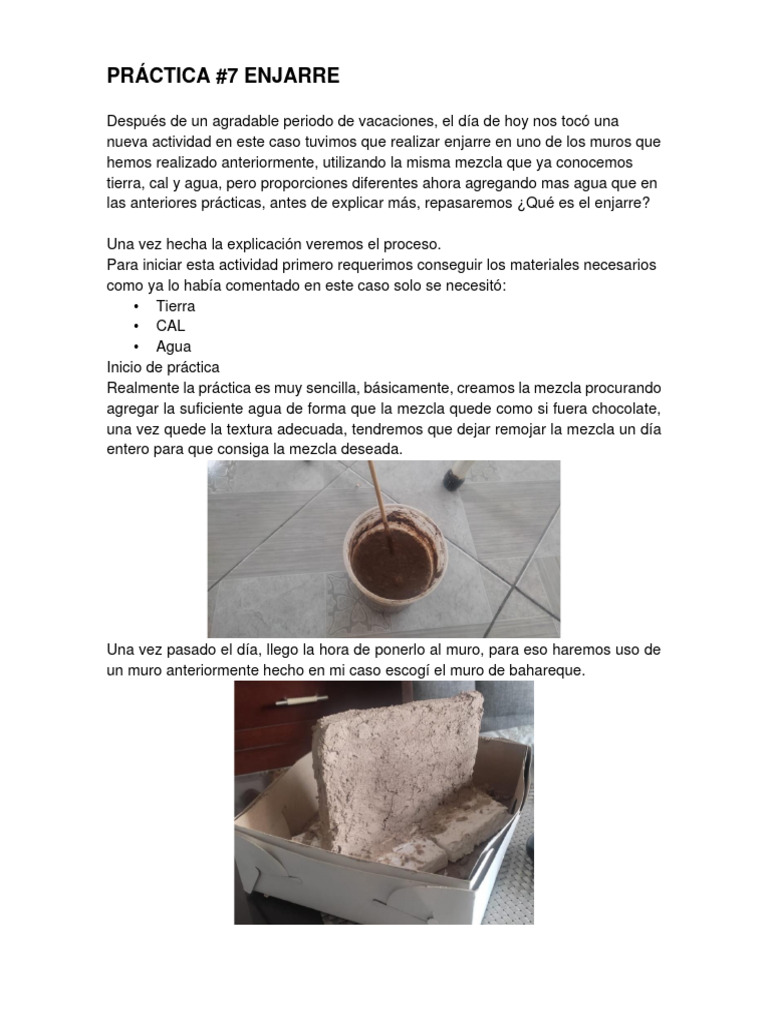 Enjarre de Muros: Guía Práctica | PDF | Hogar, jardinería y bricolaje ...