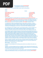 Ucc Security Agreement Sample | PDF | Security Interest | Bankruptcy