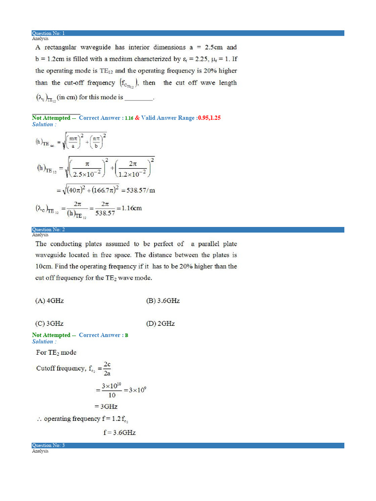 Electromagnetics in Subject Wise Grand Tests 2 ND Series GATE 2019 ...