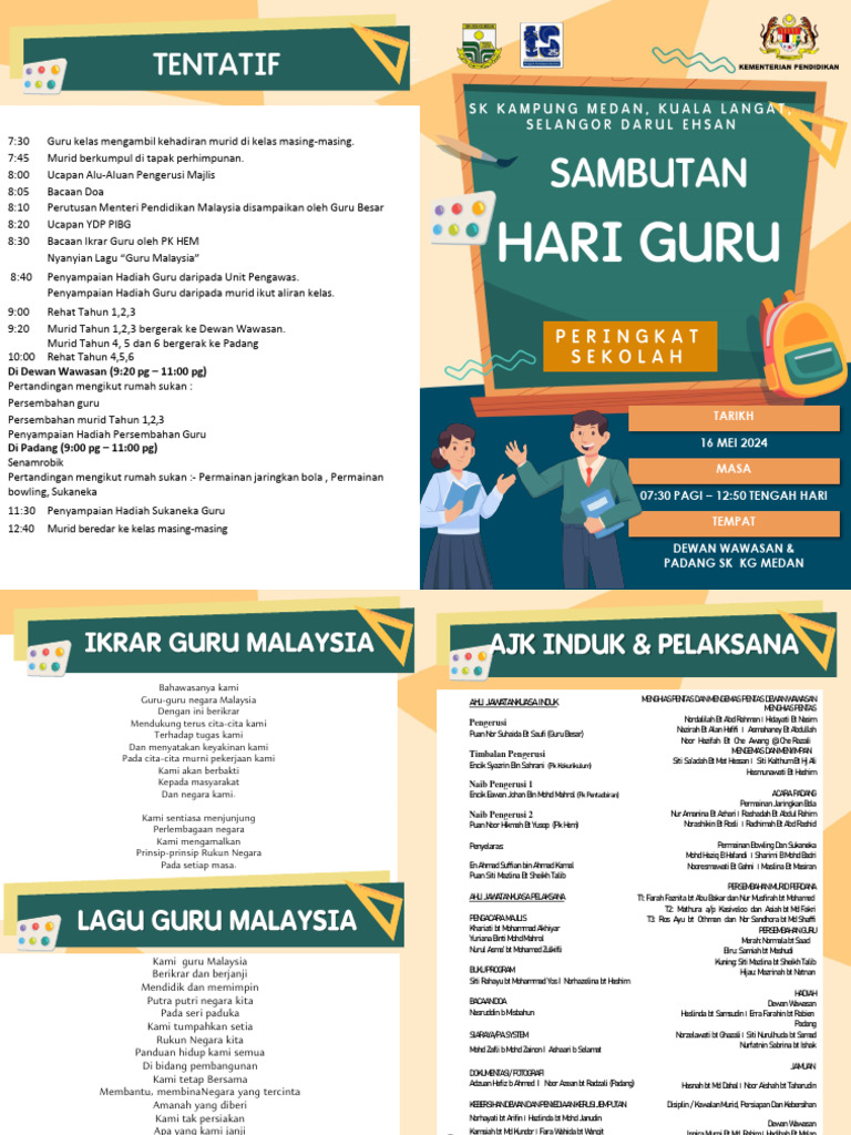 Buku Program Hari Guru 2024 | PDF