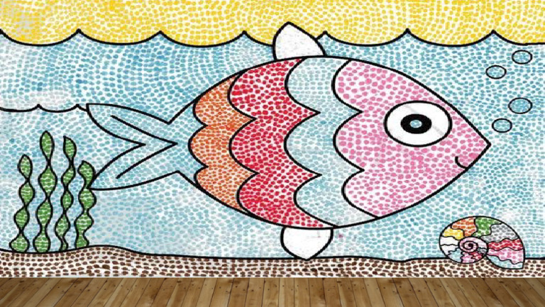 Pez en Puntillismo | PDF