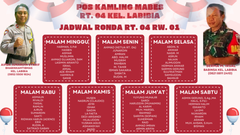 Pos Kamling RT 04 | PDF