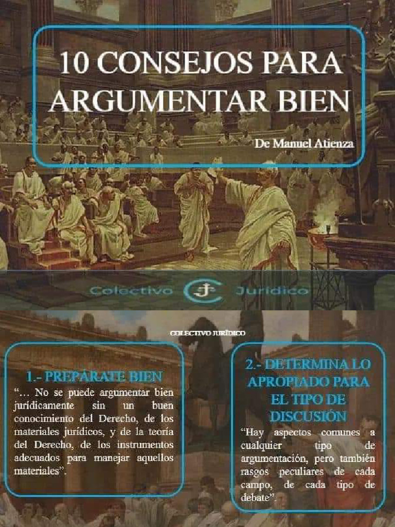 10 Consejos Pará Argumentar Bien | PDF