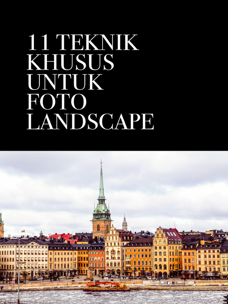 Teknik Foto Landscape H4 | PDF