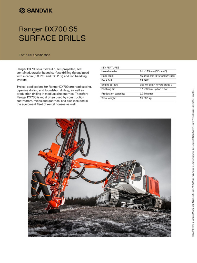 dx700 s5 Specification Sheet English | PDF