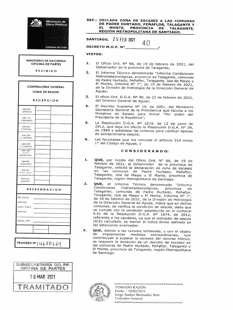 DTR 40 2021 | PDF | Precipitación | Hidrología