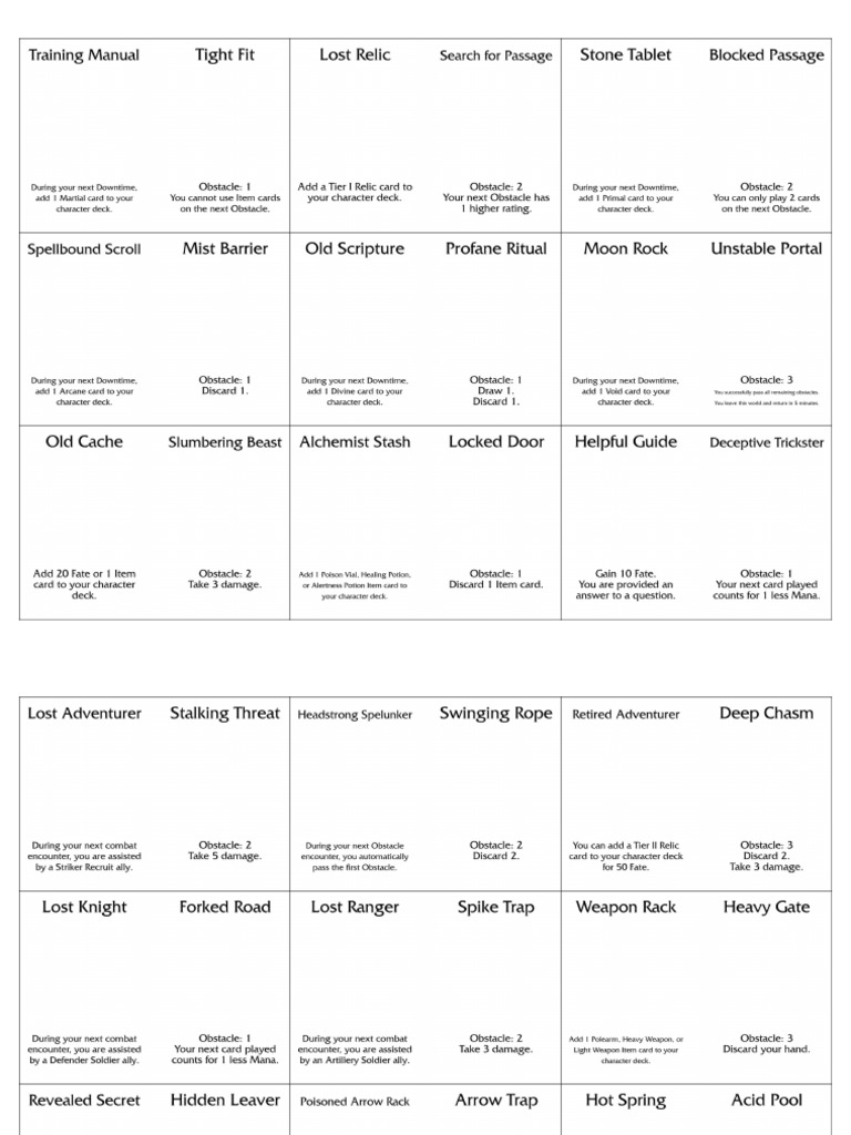 General Adventure PNP | PDF