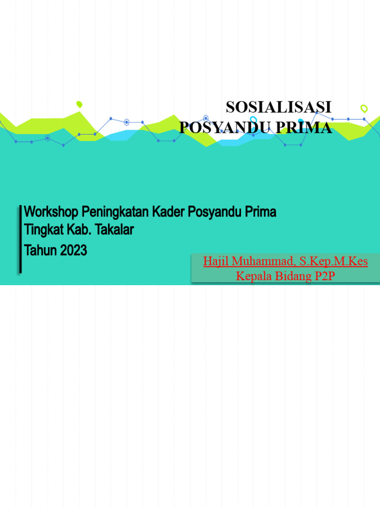 # Materi Posyandu Prima | PDF