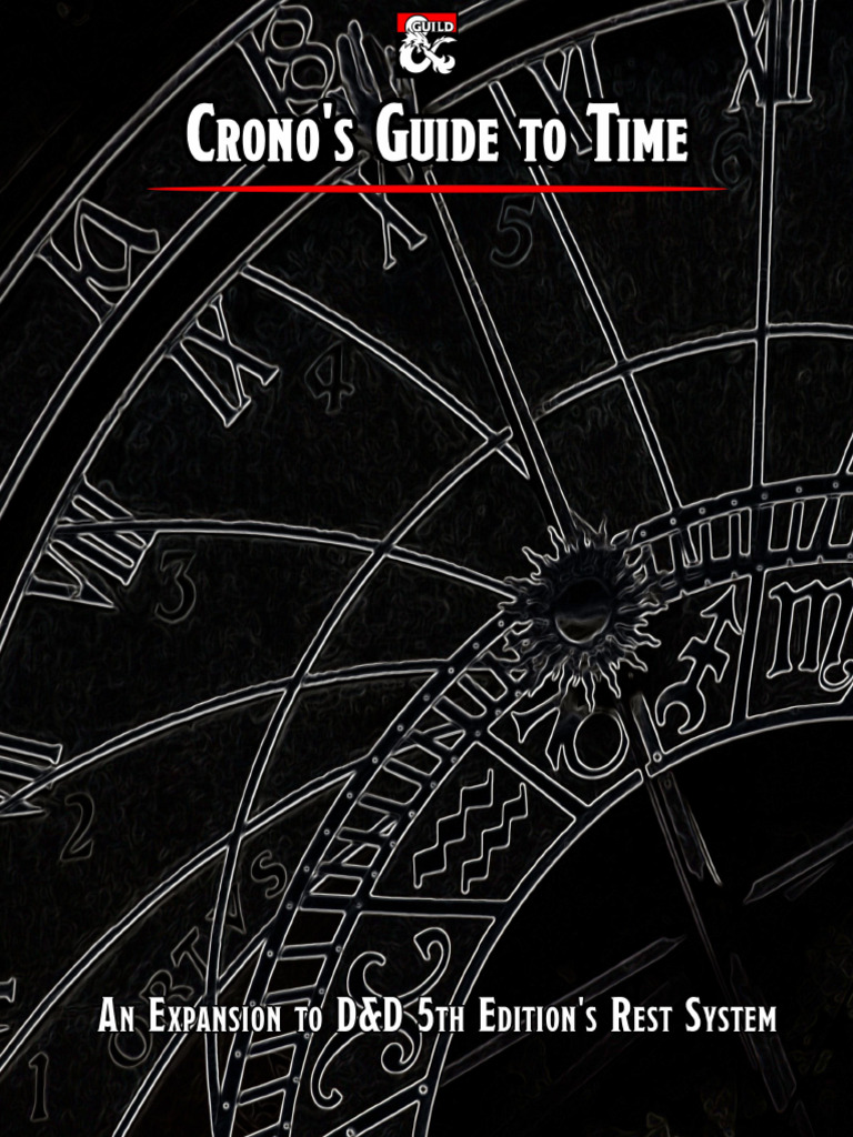 Cronos Guide To Time (5E) | PDF | D20 System | Gary Gygax Games