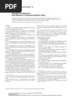 Astm D3654 - D3654M-06 (2019) | PDF | Adhesion | Materials