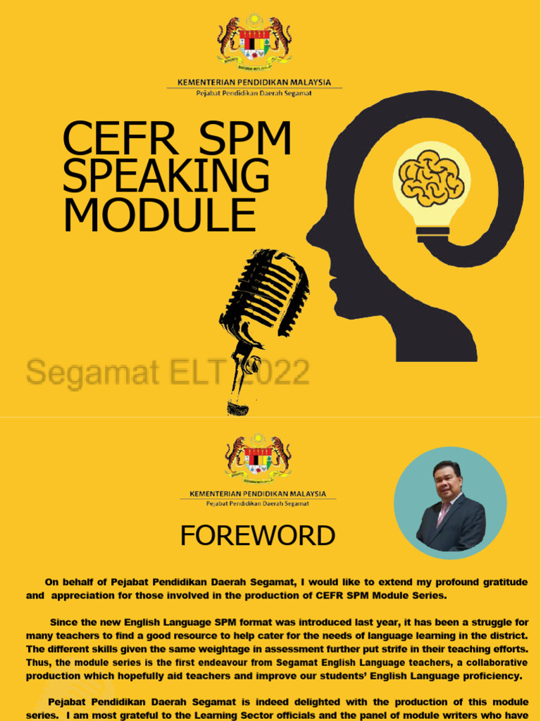 Speaking 1119 - 3 Cefr 2022 Segamat | PDF | Online Shopping | Social Media