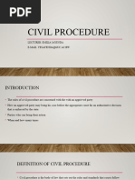 Civil Procedure Rules for Magistrates' Courts | PDF | Witness | Judiciaries