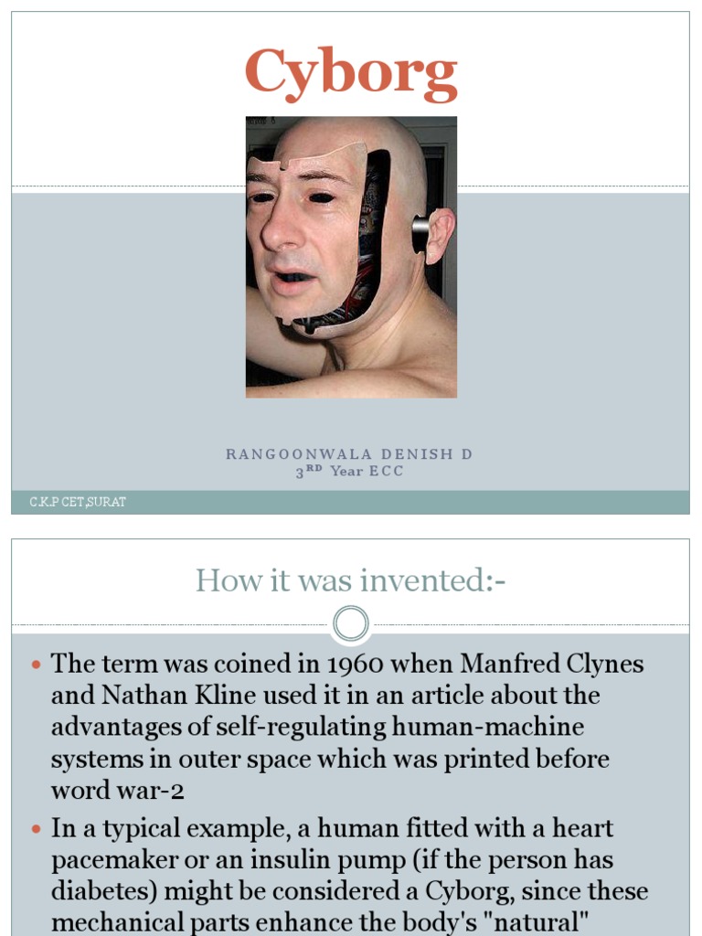 Cyborgs 2009 | PDF | Cyborg | Science And Technology