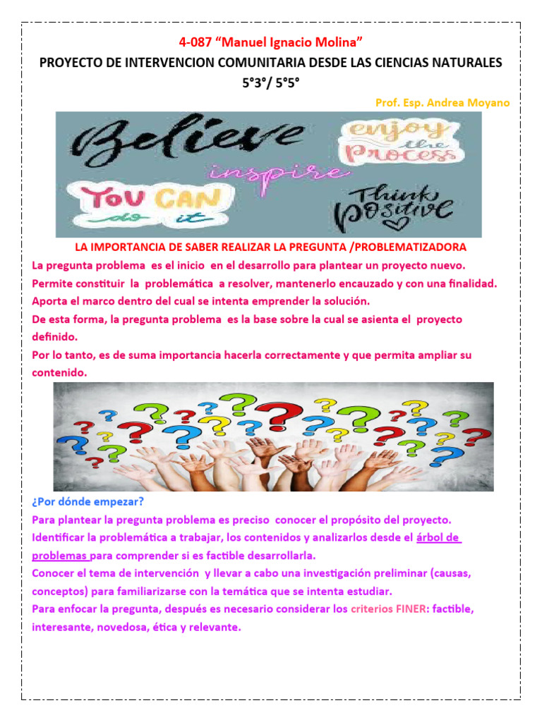 Pregunta Problema | PDF | Science