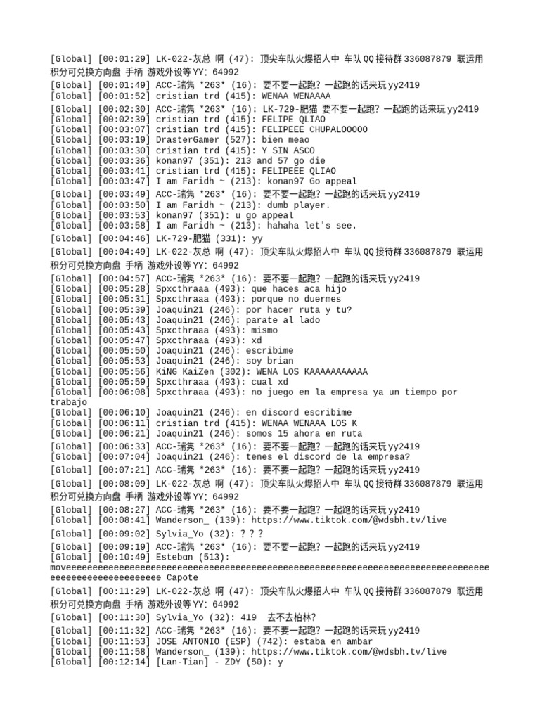 Chat 2024 04 06 Log | PDF