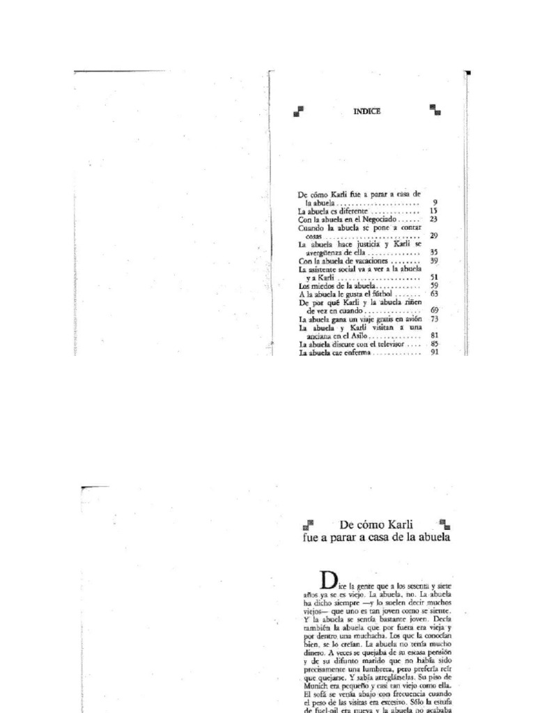 La Abuela Pdf
