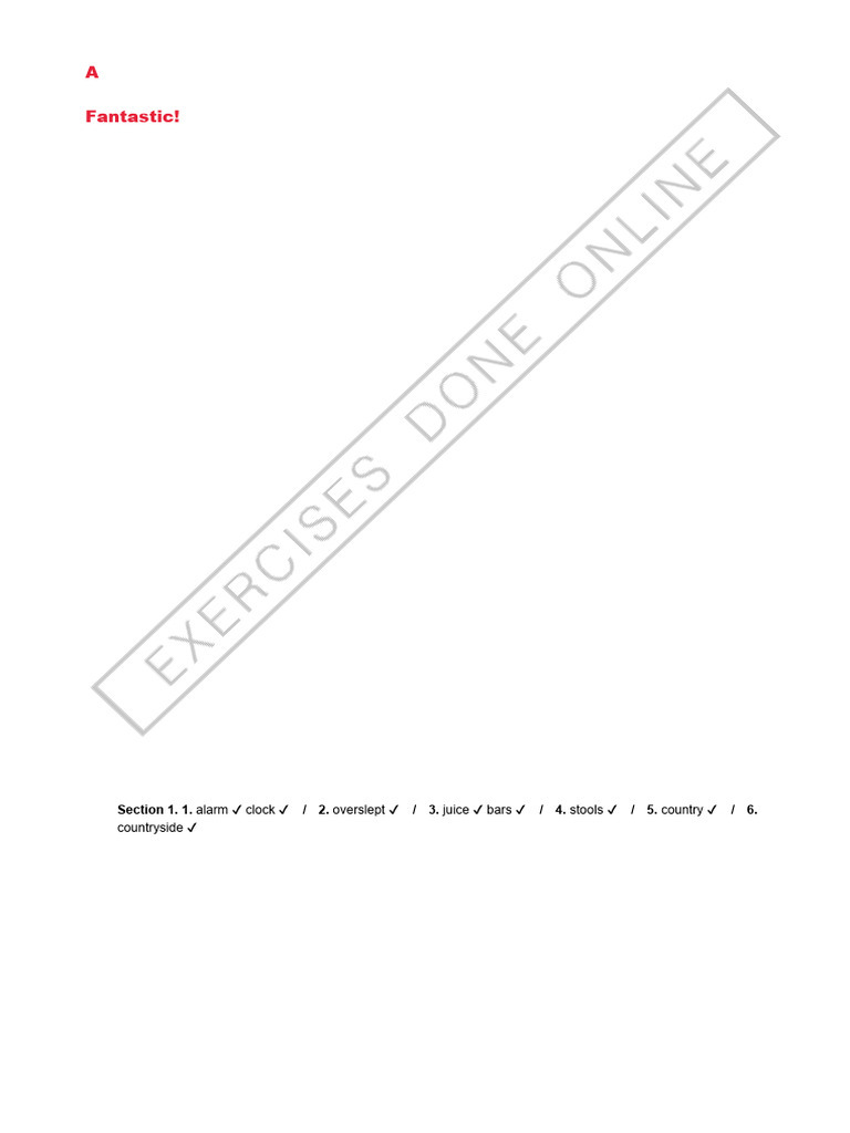 9 - Lesson 1 - Exercises | PDF