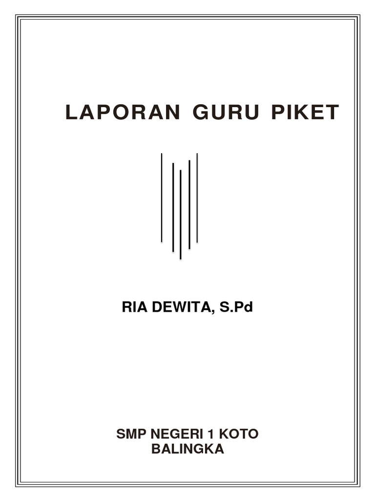 Laporan Piket Ria | PDF