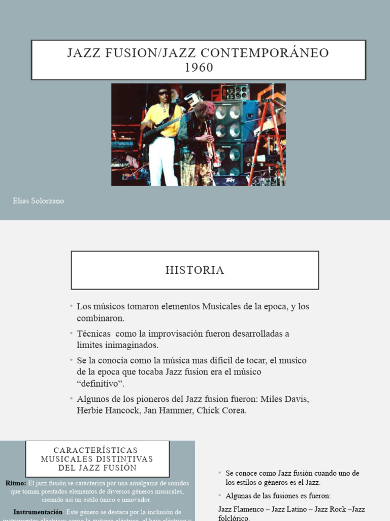 Jazz Fusion Iiparcial | PDF | Jazz | Musicología