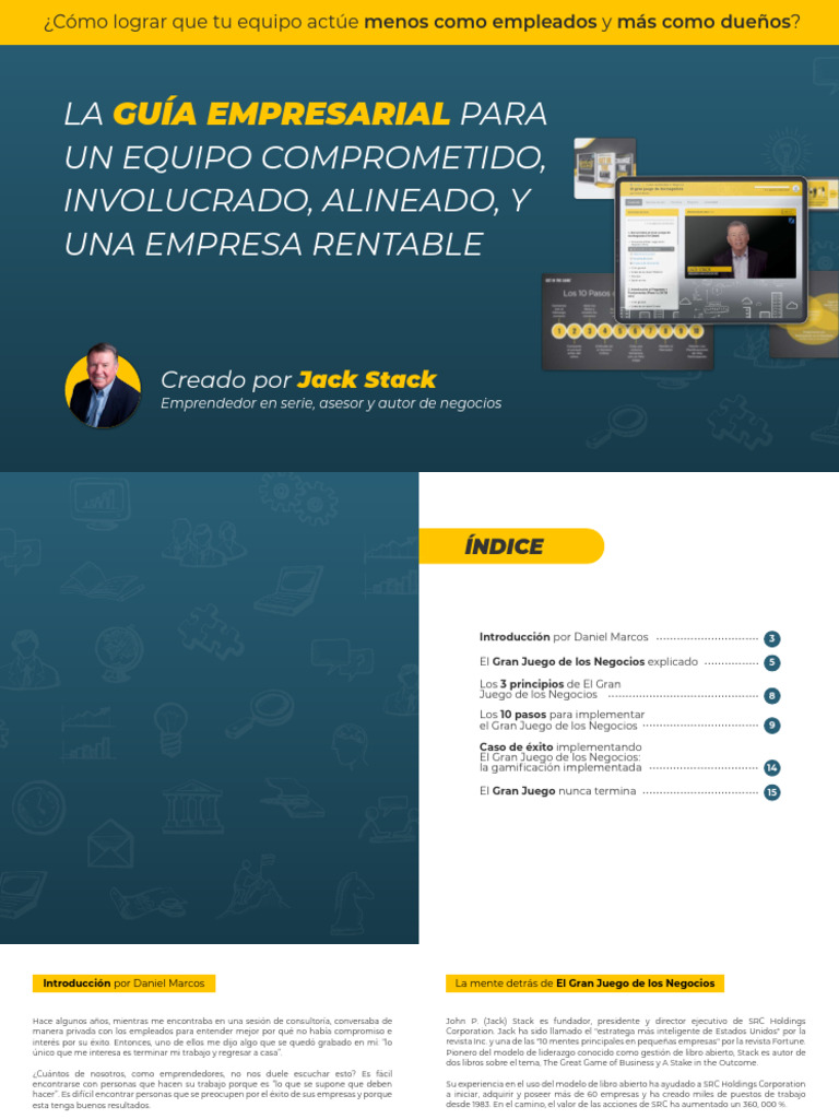 Juego de Los Negocios Leadmagnet-GGoB-Esp | PDF | Business | Liderazgo