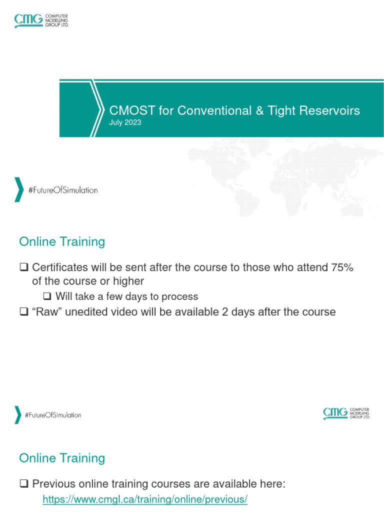 2023 CMOST Presentation Conventional Tight | PDF | Sensitivity Analysis ...