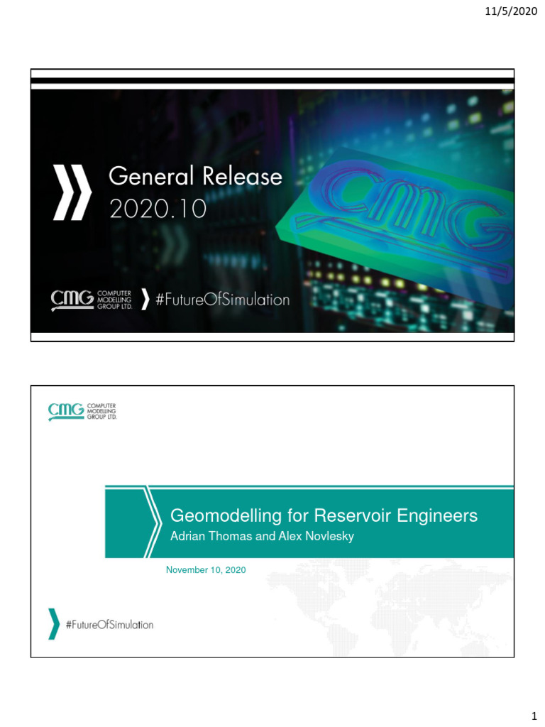 Geomodelling For Reservoir Engineers 2020 | PDF | Weighted Arithmetic ...