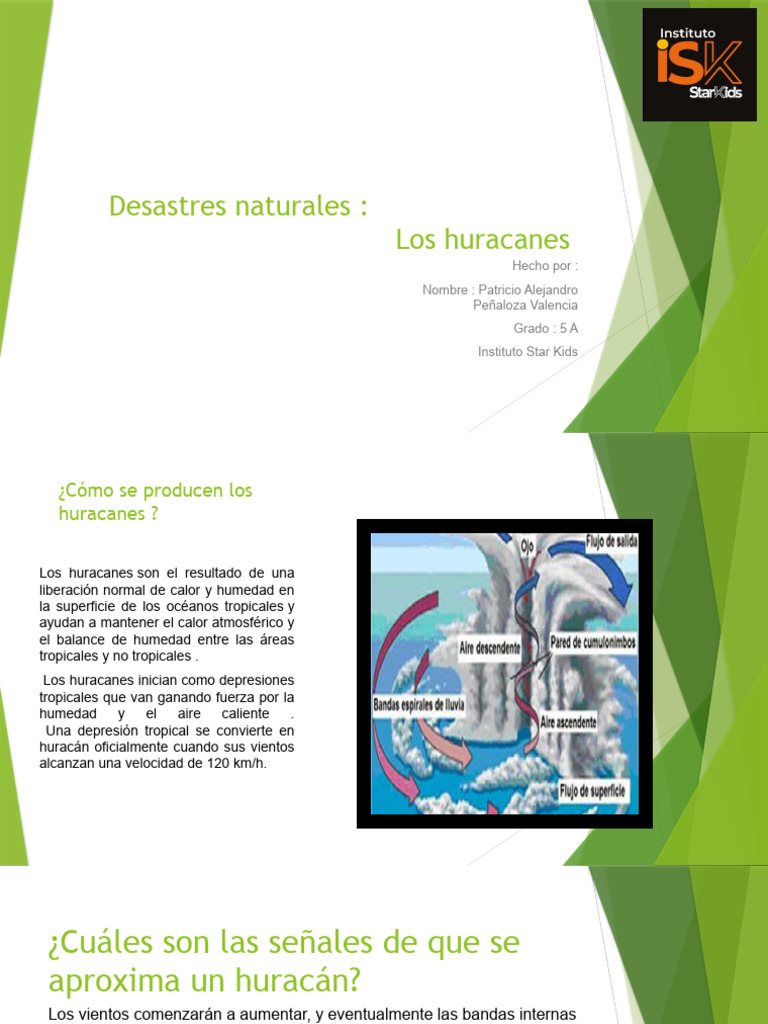 Proyecto Desastres Naturales | PDF | Ciclones tropicales | Herida