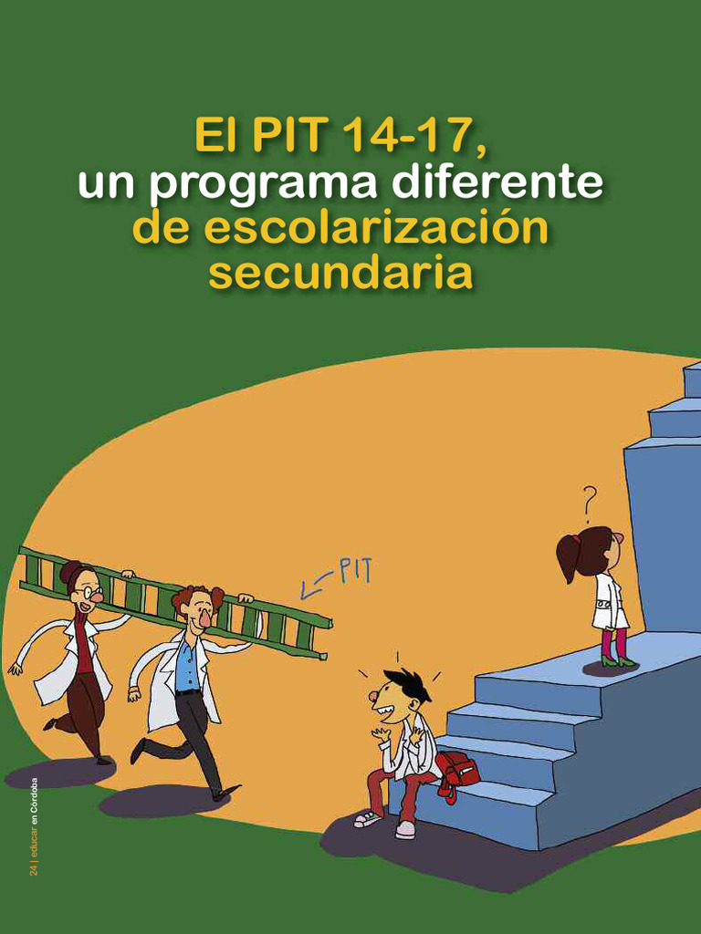 N32 El PIT 14 17 Un Programa Diferente de Escolarizacion Secundaria Vanella Maldonado | PDF ...