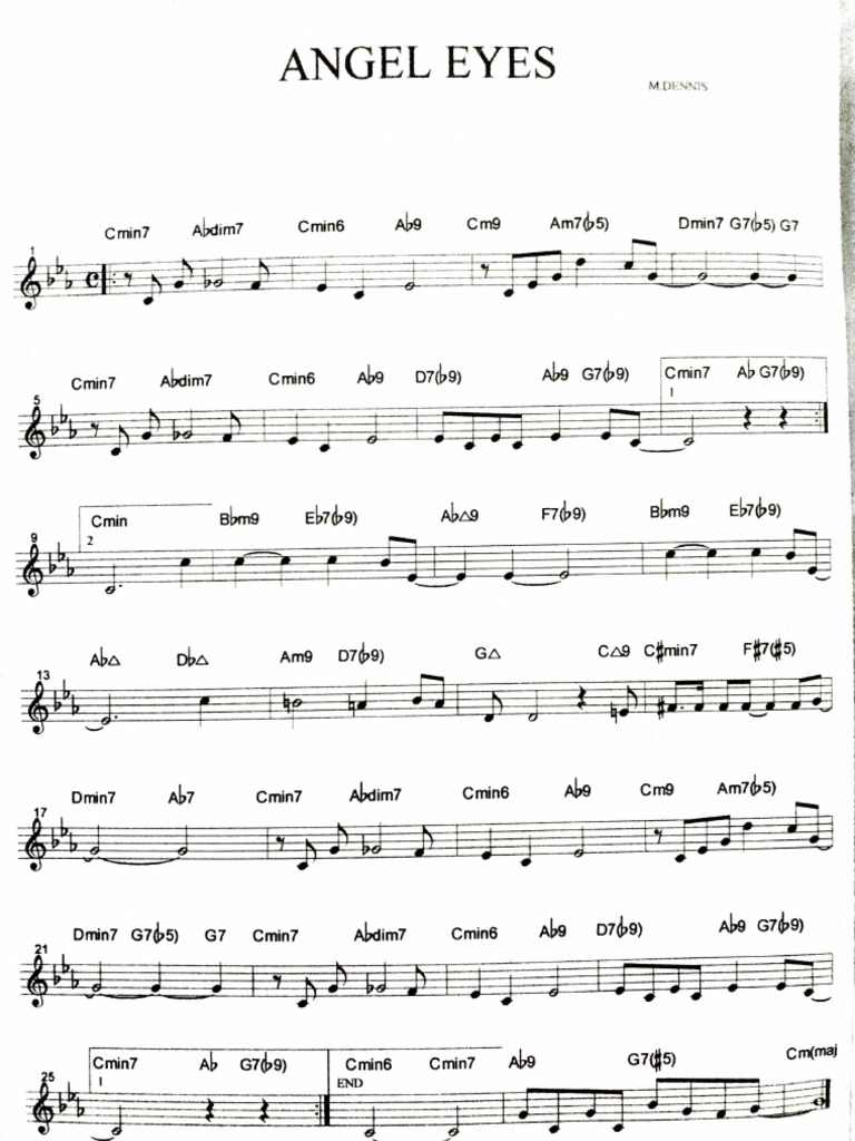 Angel Eyes | PDF