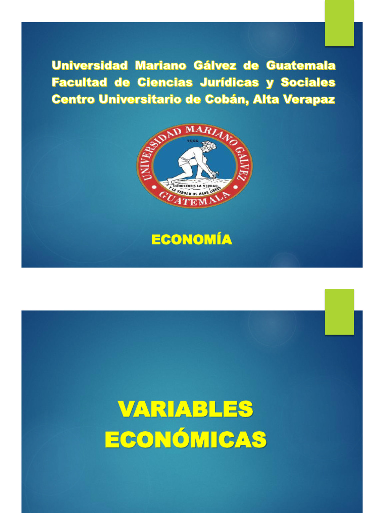 Variables Económicas y su Impacto | PDF | Producto Interno Bruto ...