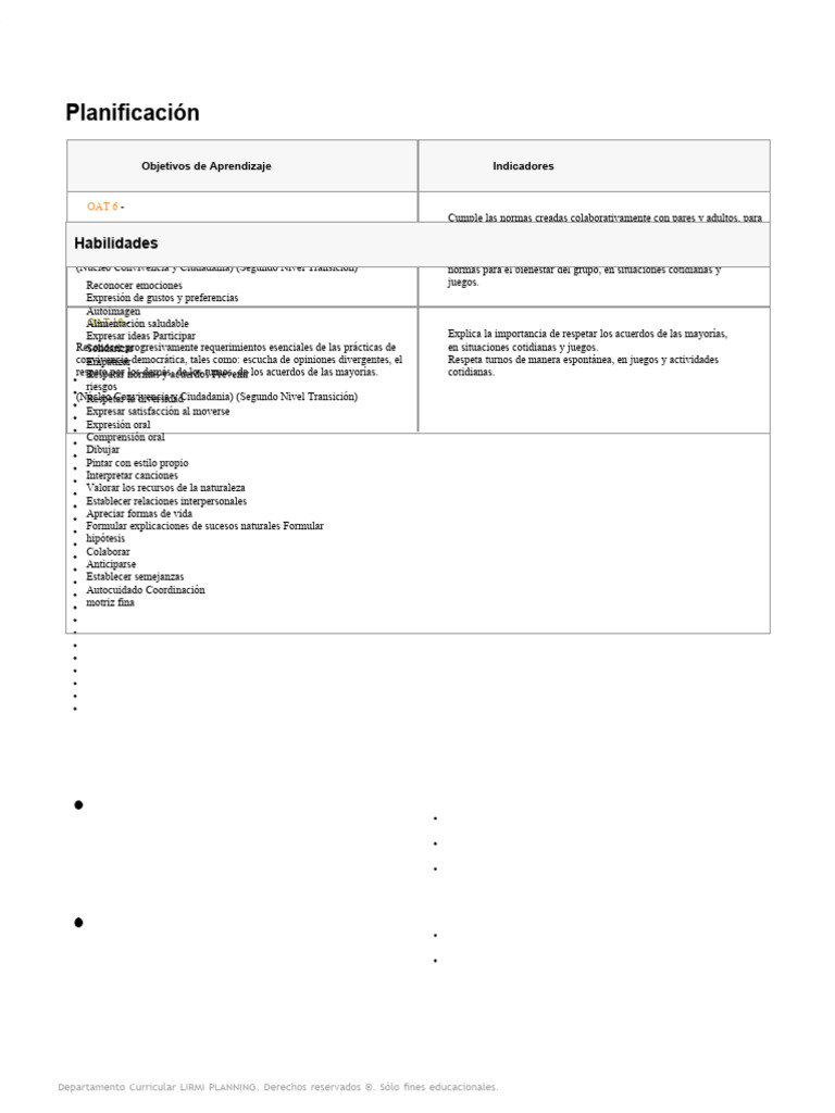 Com De La Naturaleza Primer Trimestre Pdf Las Emociones Entorno