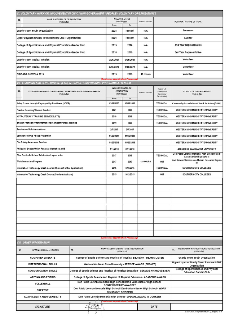 JOB R. PEREZ - PDS 3 | PDF